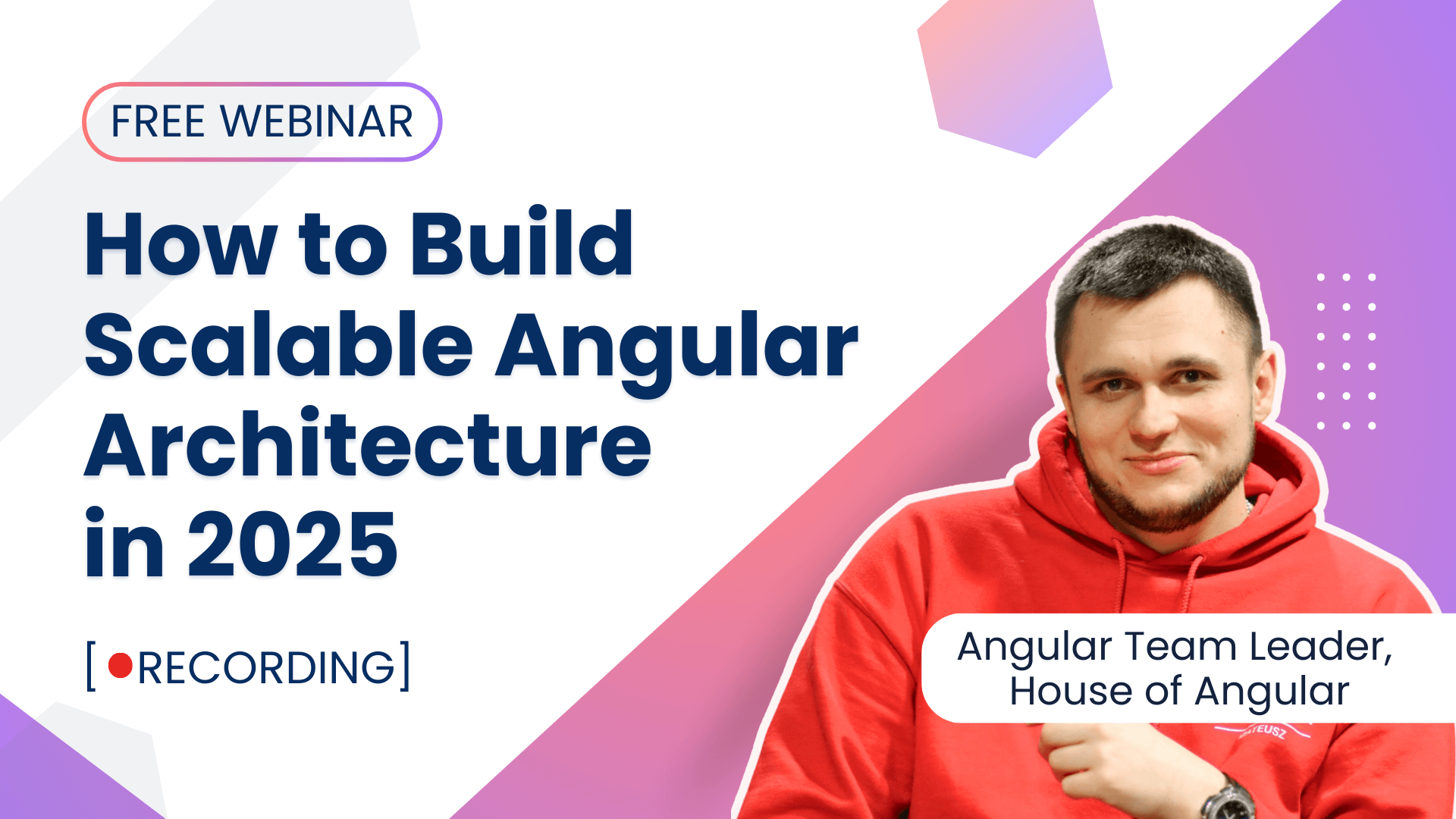 How to Build Scalable Angular Architecture in 2025